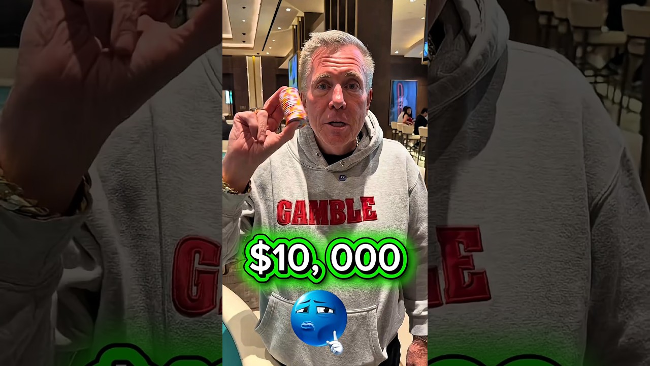 I Put $10,000 On One Chip And Then This Happened - Big Win! | High ...